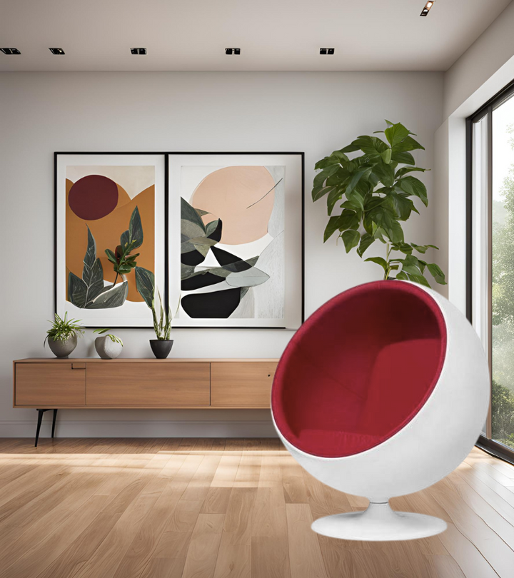 Globe Ball Swivel Chair